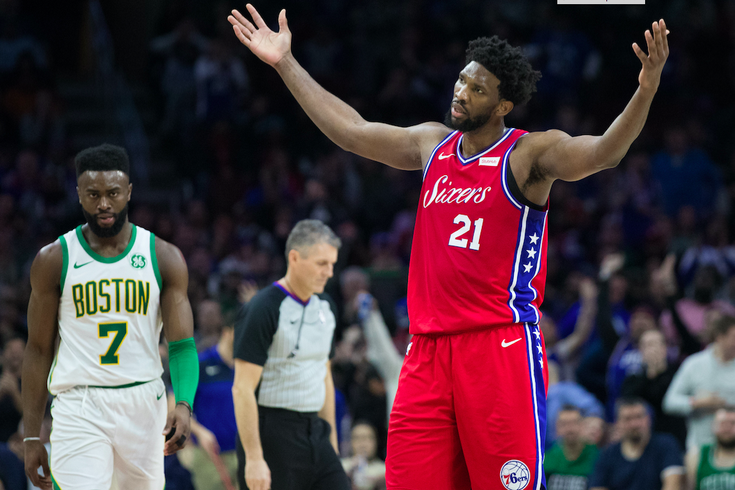 Brad Stevens farto dos "Flops" de Embiid! - NBA PORTUGAL